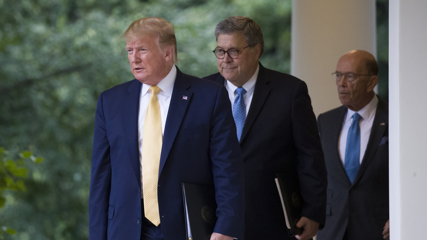 Trump's search for his wartime consigliere : NPR