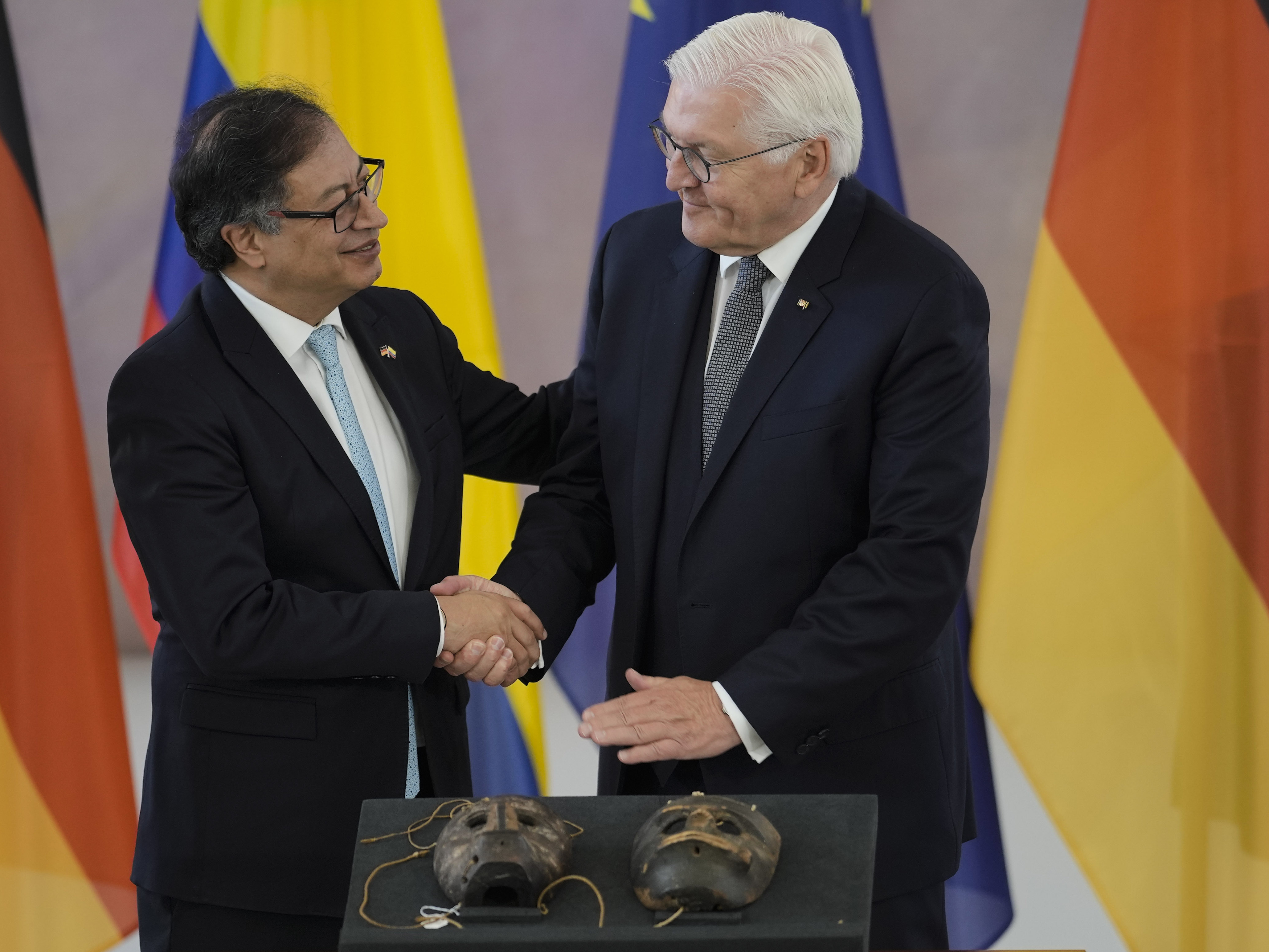 Germany hands over 2 Indigenous masks to Colombia as it reappraises its ...