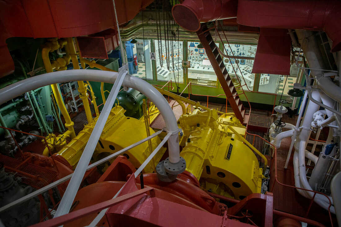 Climb aboard the Nuclear Ship Savannah in Baltimore, built in 1959 : NPR