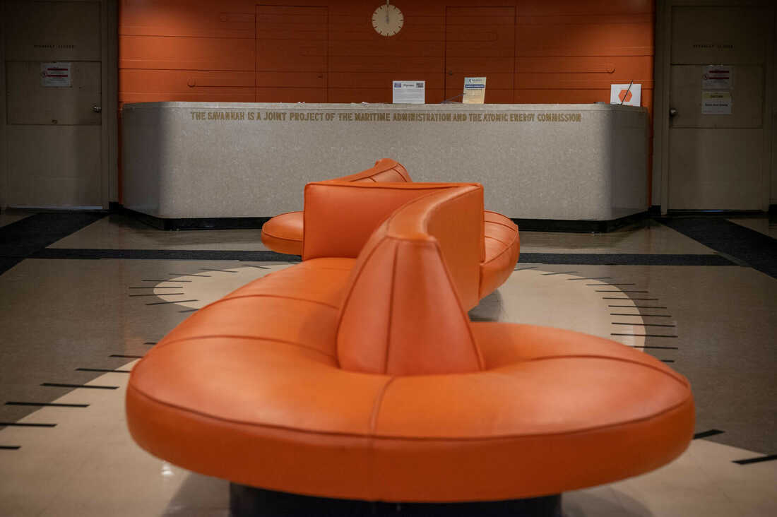 Climb aboard the Nuclear Ship Savannah in Baltimore, built in 1959 : NPR