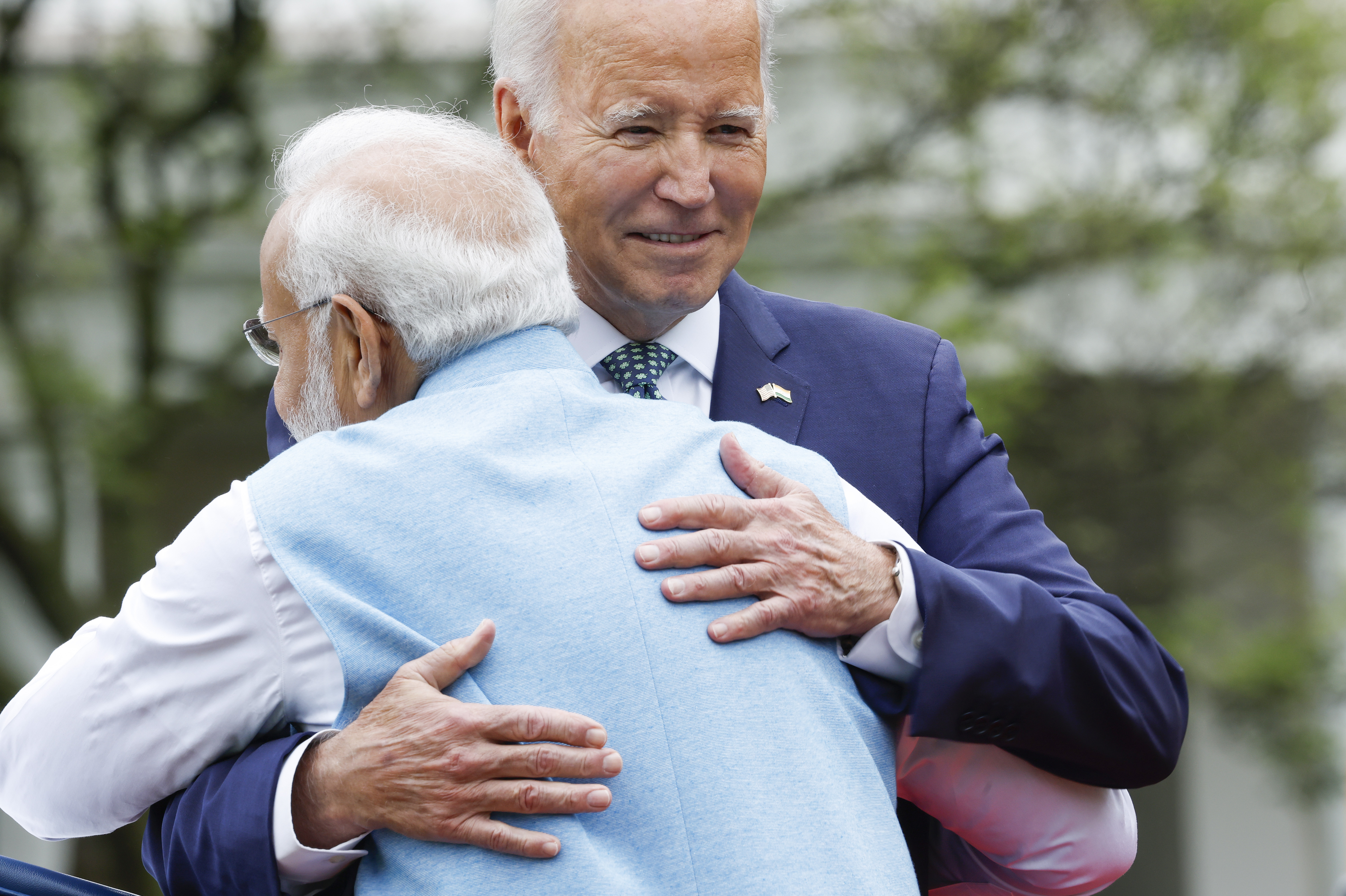 Biden warmly welcomes India's Modi despite questions about human rights ...