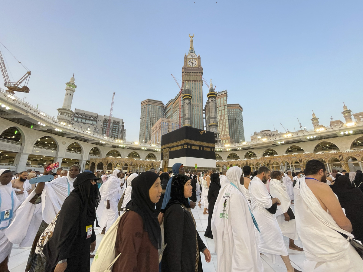 Standing where Prophet Muhammad gave his final sermon, 2 million ...