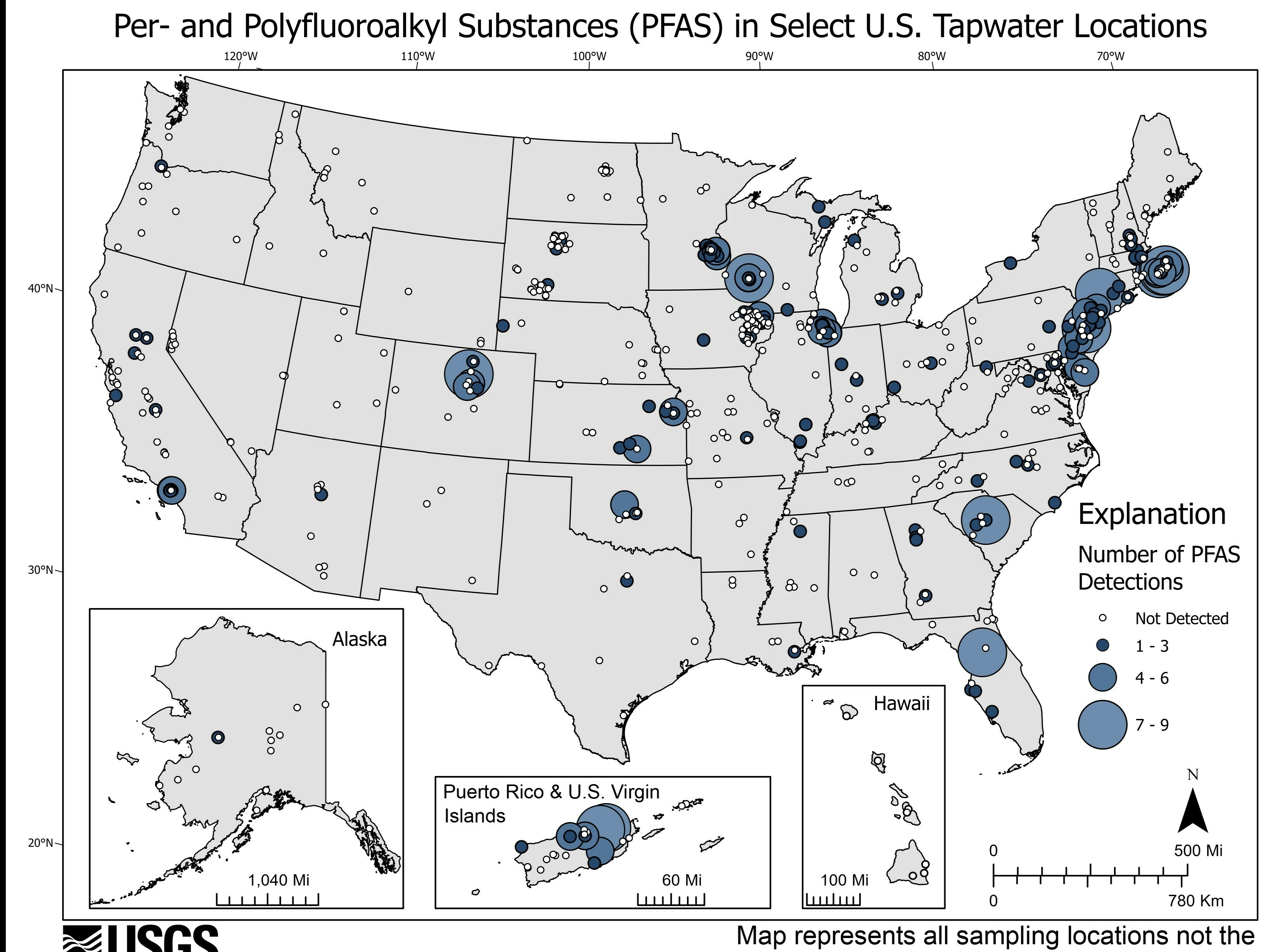 'Forever chemicals' could be in nearly half of U.S. tap water, a ...