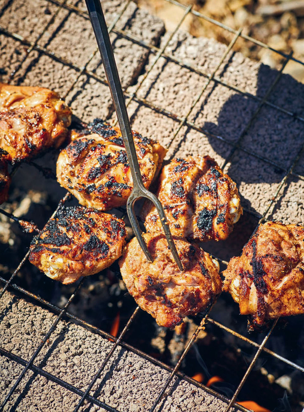 'The DIY BBQ Cookbook' explains how to grill without a grill : NPR