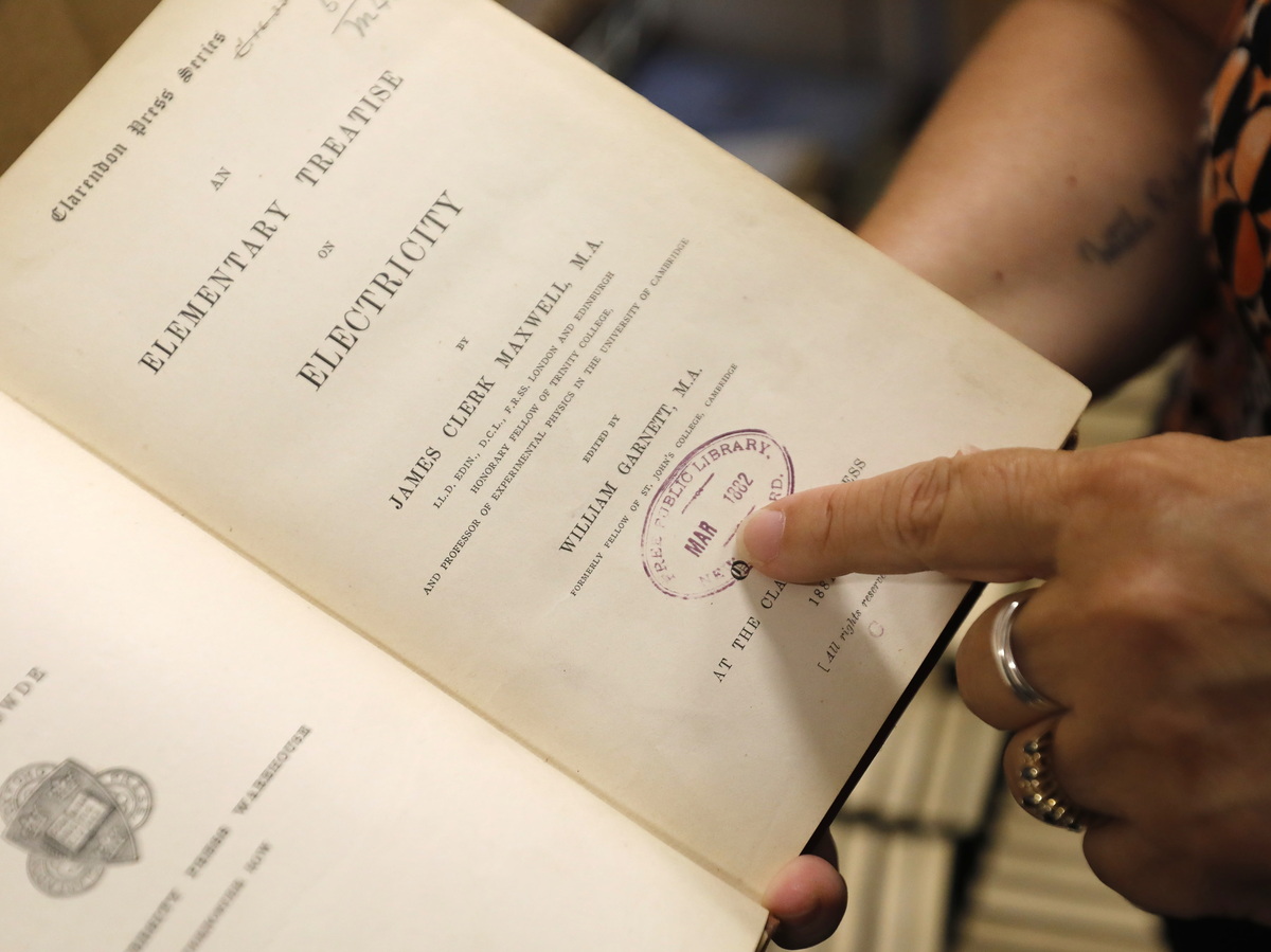 An overdue library book returns 119 years later : NPR
