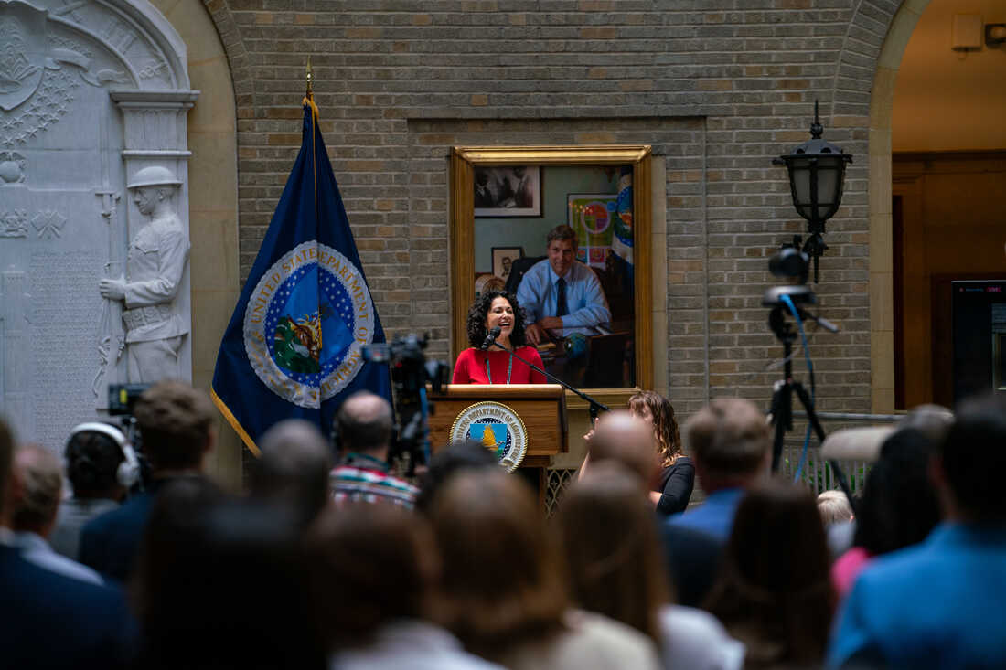 Xochitl Torres Small sworn in as deputy secretary at the Agriculture ...