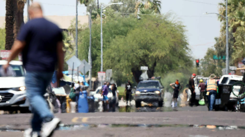 Phoenix melts in a record streak of days over 110 degrees. And it's not ...