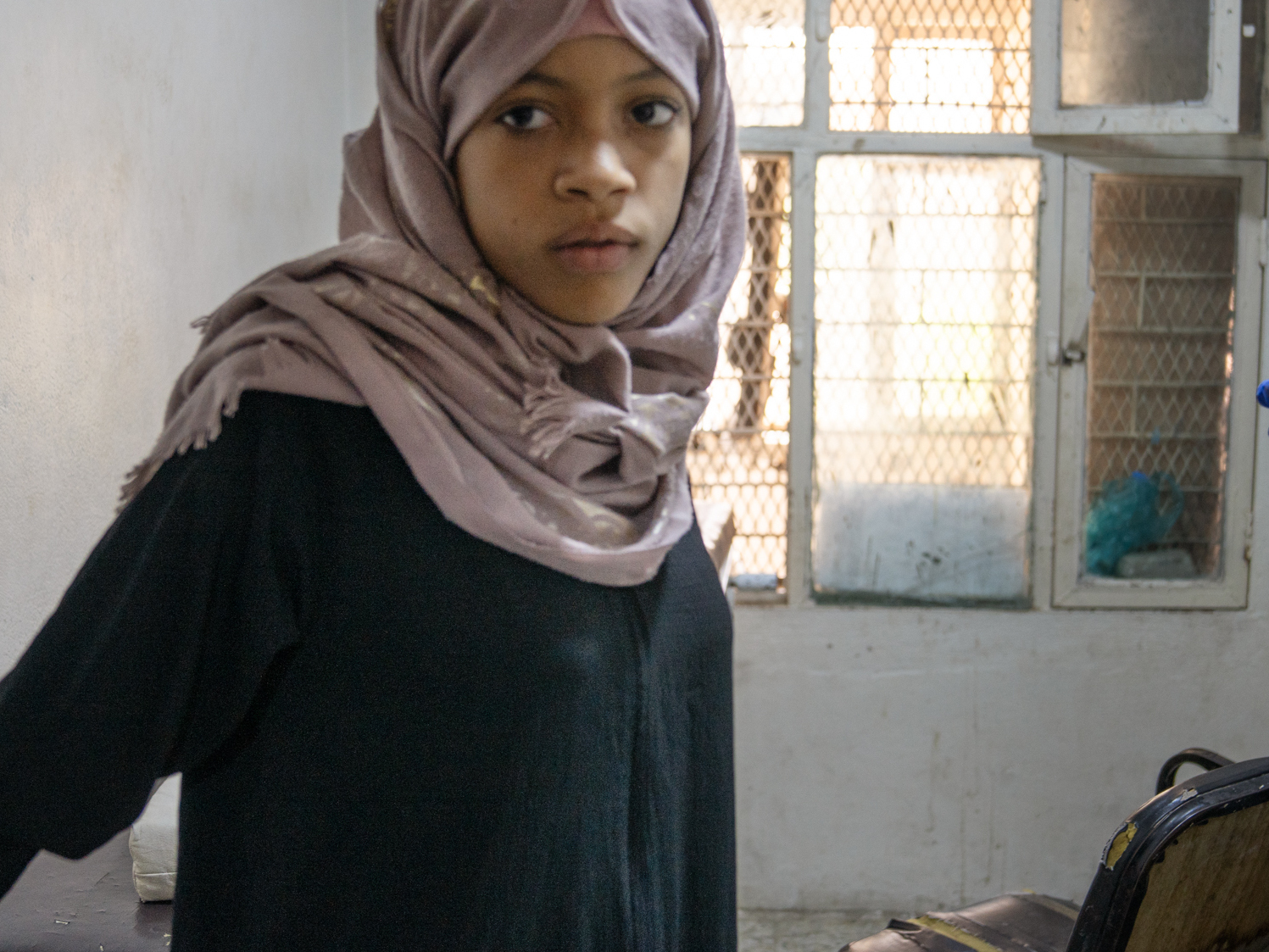 She's 12. A rocket took her leg. She defines the pain and resilience of ...