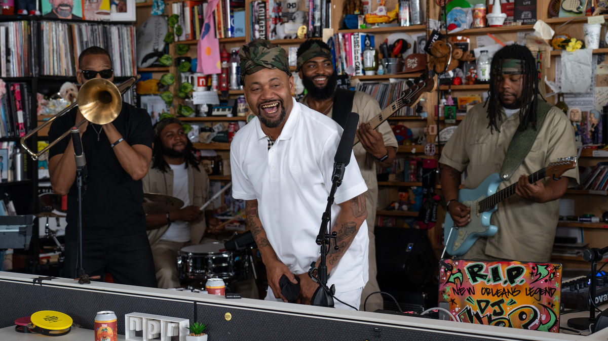 As hip-hop turns 50, Tiny Desk rolls out the hits : NPR