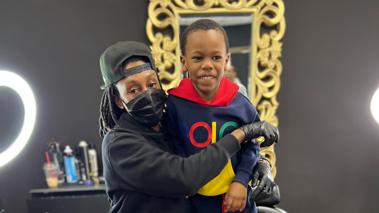 A boy on the autism spectrum struggled with a haircut. His barber saved ...