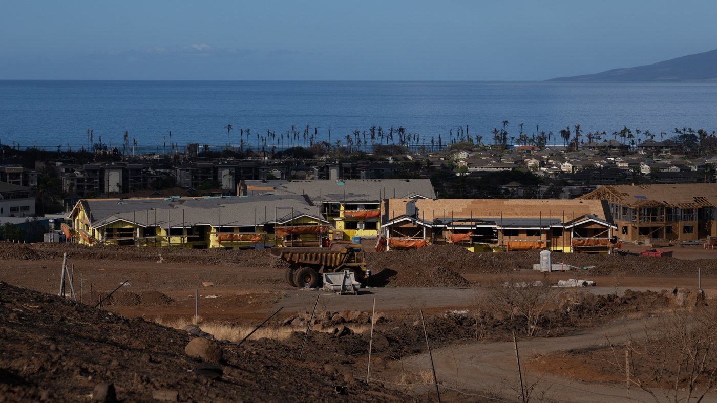 Lahaina locals worry rebuilding after the fire will price them out : NPR