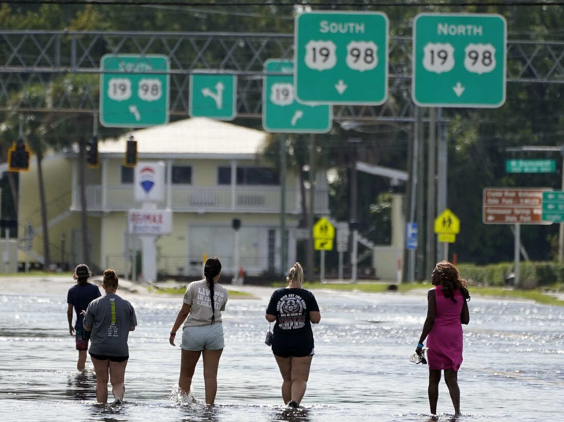 Why many people stay put when a hurricane is coming : NPR
