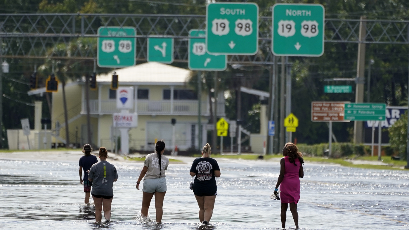 Why many people stay put when a hurricane is coming : NPR