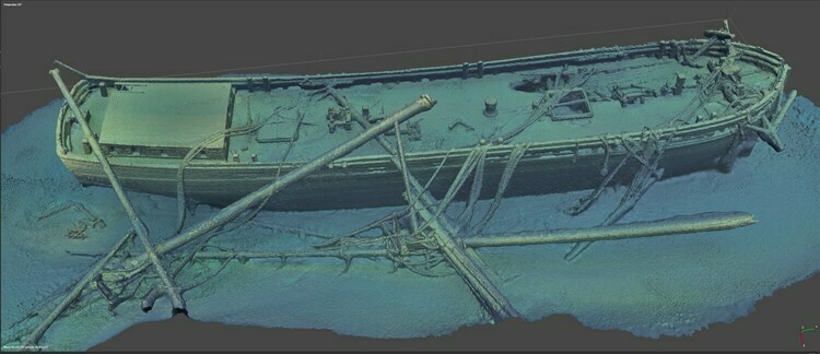 Shipwreck hunters discover a schooner's 142-year-old remains in Lake Michigan | NCPR News