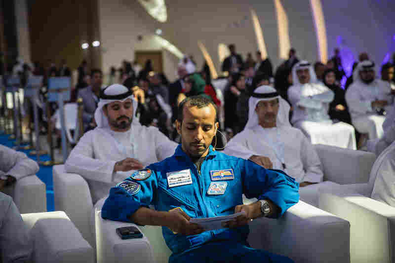 Arab astronaut makes history in space, now UAE aims for Mars : NPR