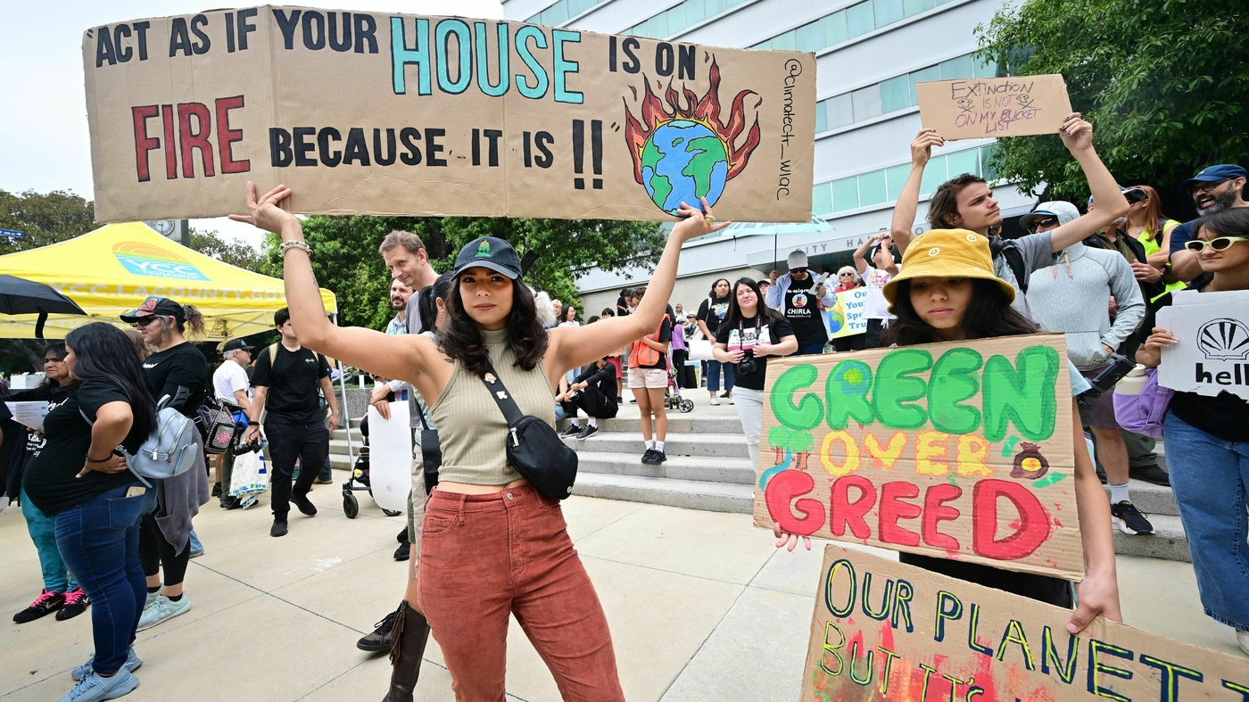 Climate change is a top issue for young voters even if they don't vote ...