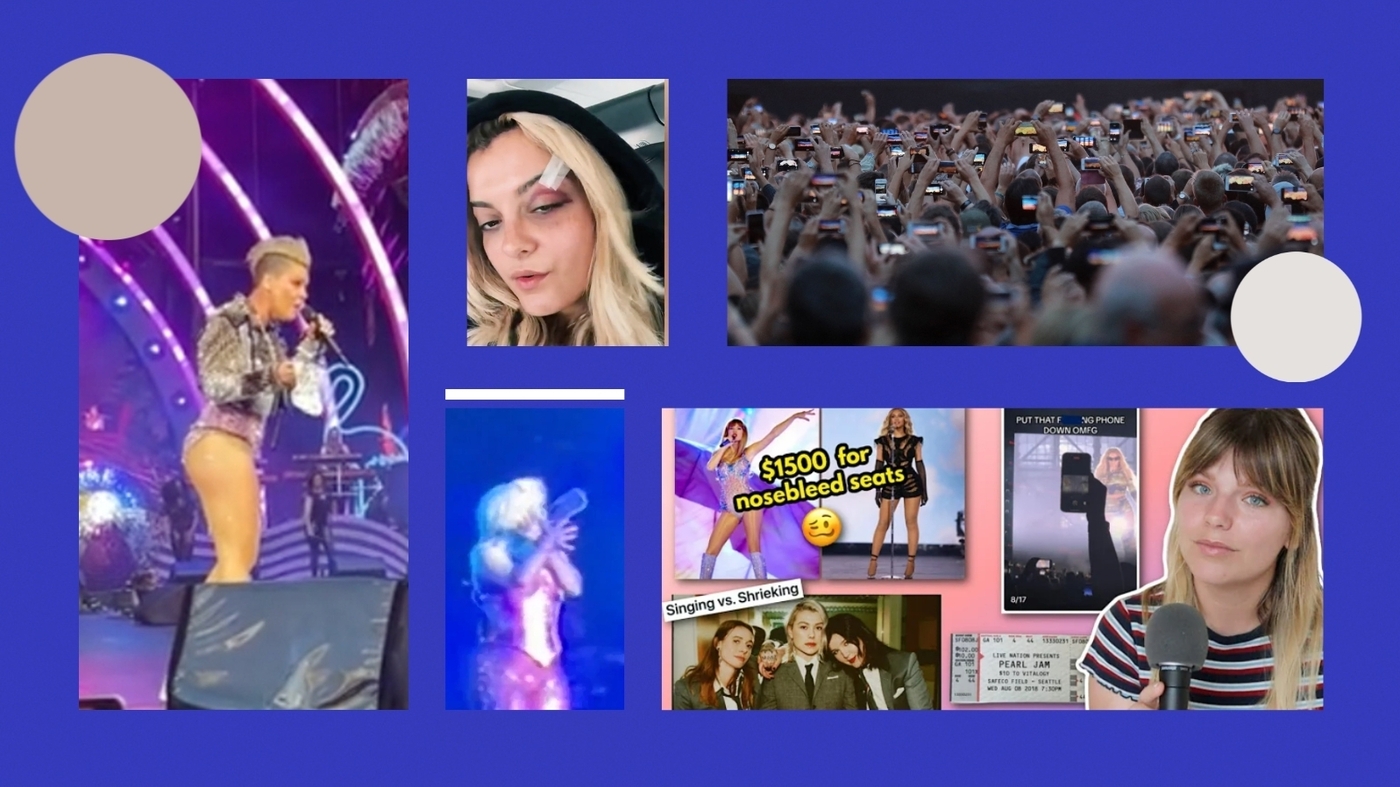 Why are people throwing things at celebrities? : It's Been a Minute : NPR