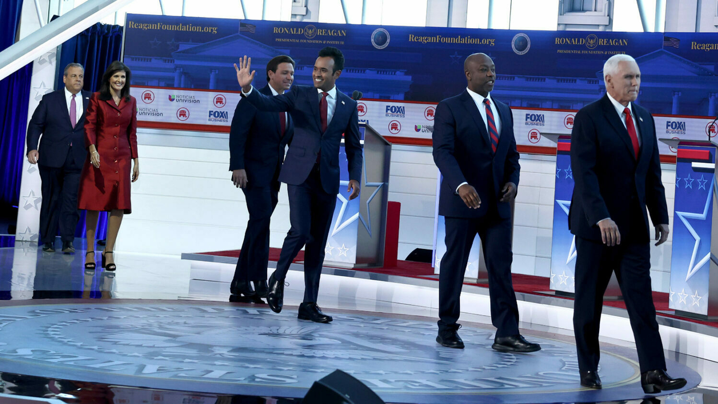 A Closer Look At The Second 2024 GOP Primary Debate : 1A : NPR