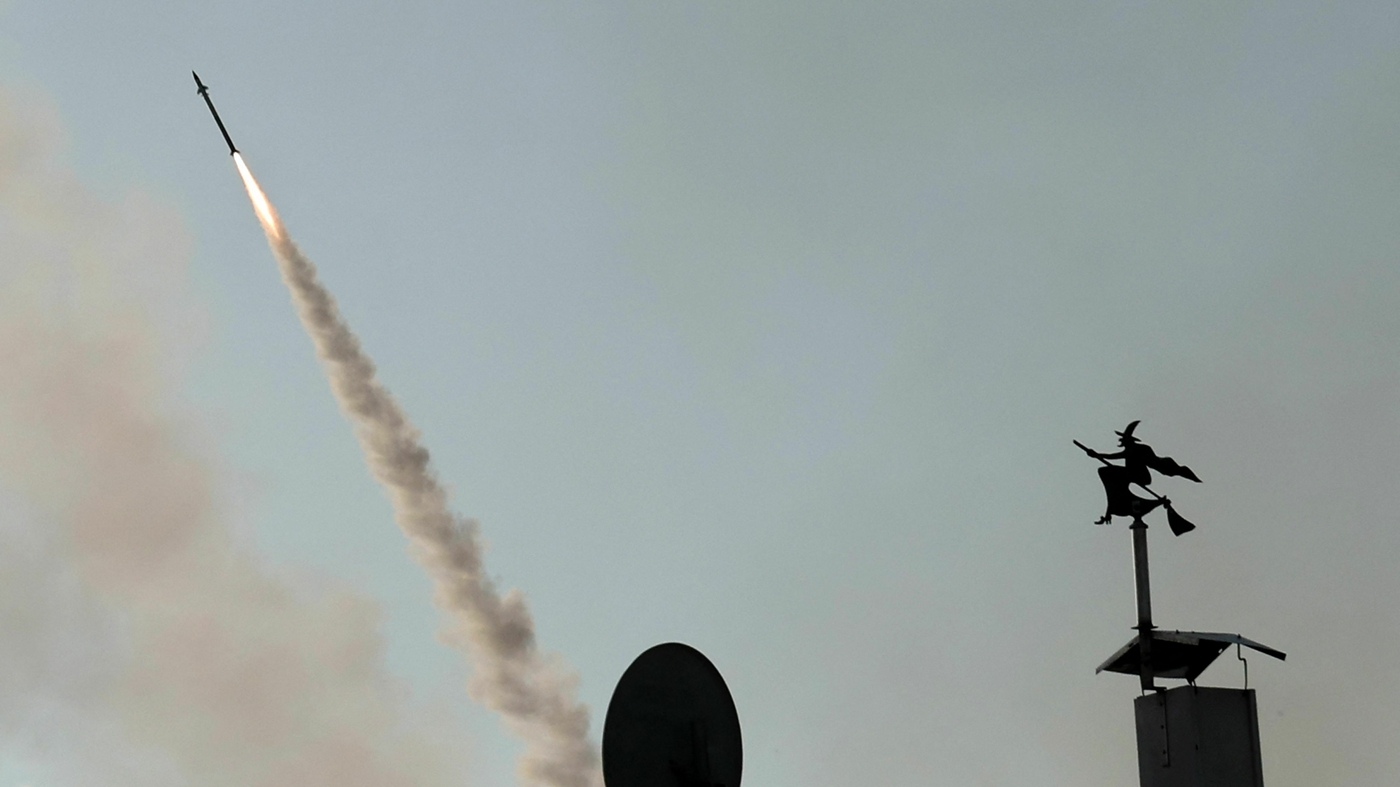 What is Israel's 'Iron Dome' and how does it stop rockets from Hamas? : NPR