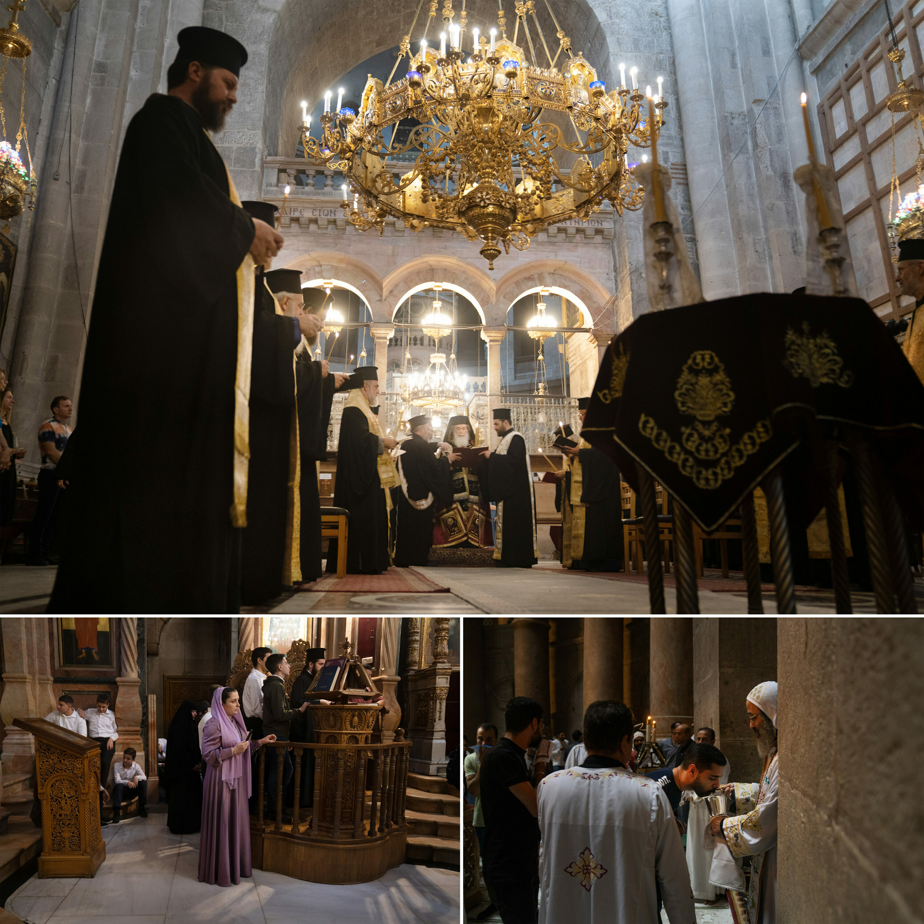 For Palestinian Christians, a Sunday spent mourning civilians killed at ...