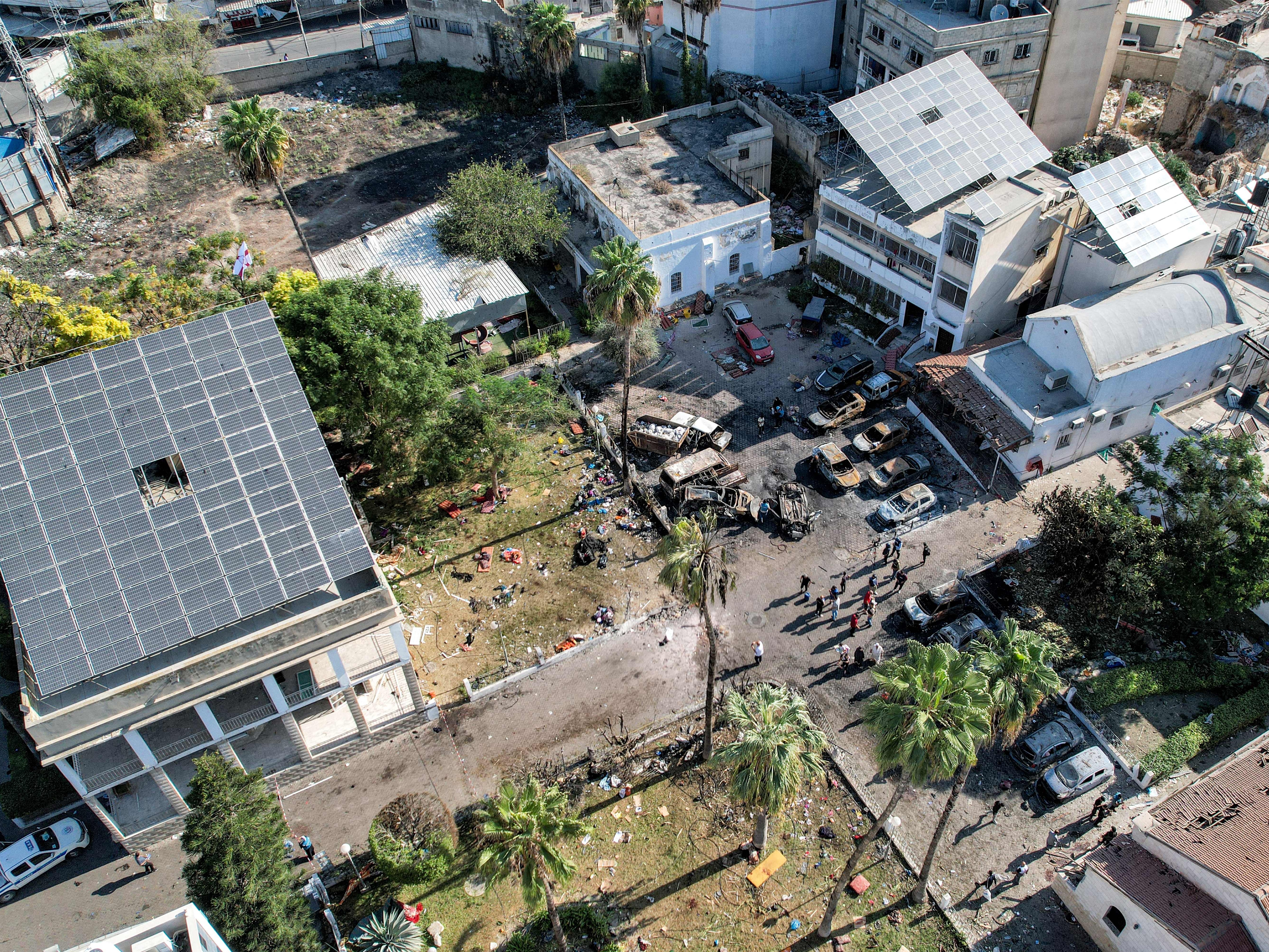 Questions still swirl around Al Ahli Arab Hospital blast in Gaza. Here ...