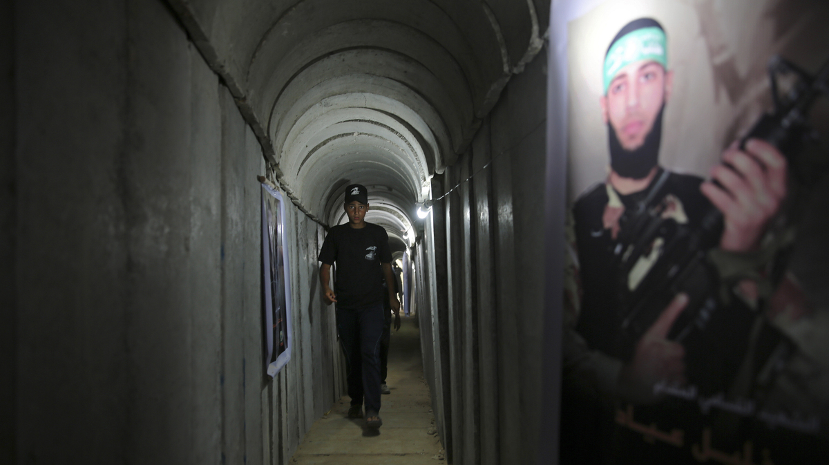 The Hamas tunnels: a wildcard in the Gaza fighting : NPR