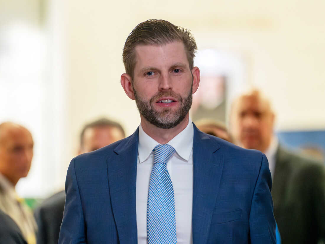 Eric and Donald Trump Jr. Take the Stand : Consider This from NPR : NPR