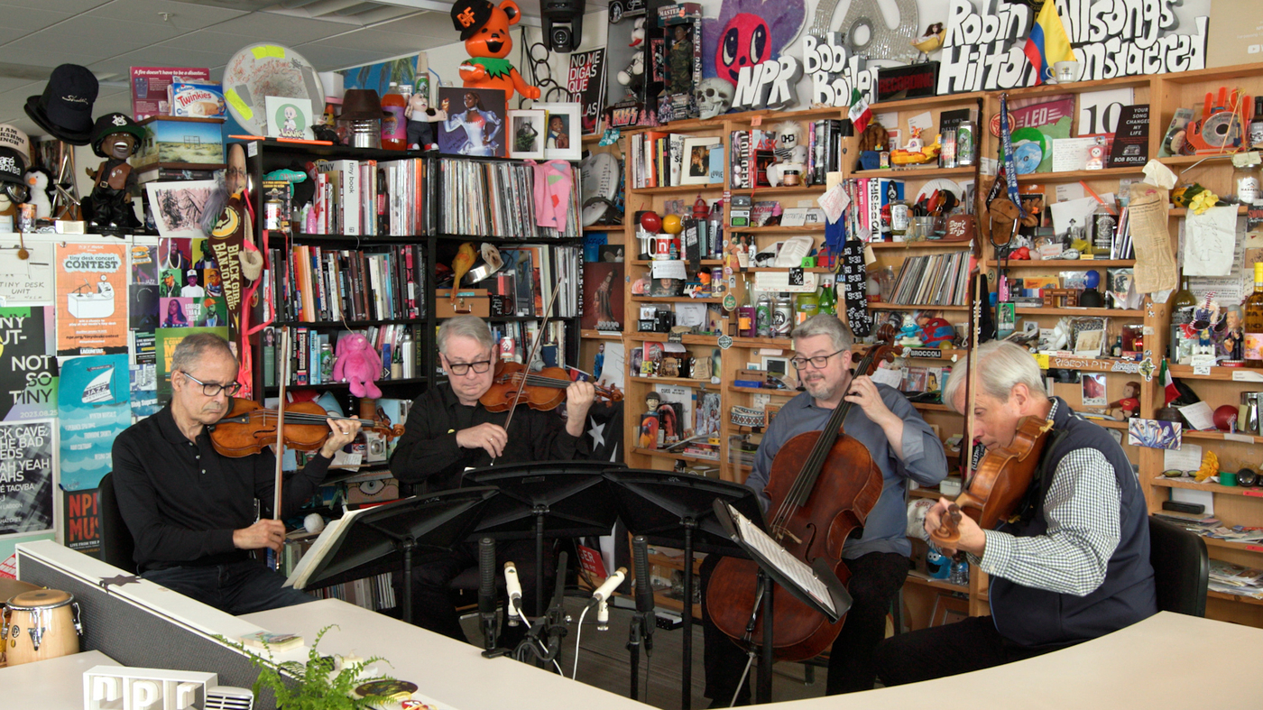 Emerson String Quartet: Tiny Desk Concert : NPR