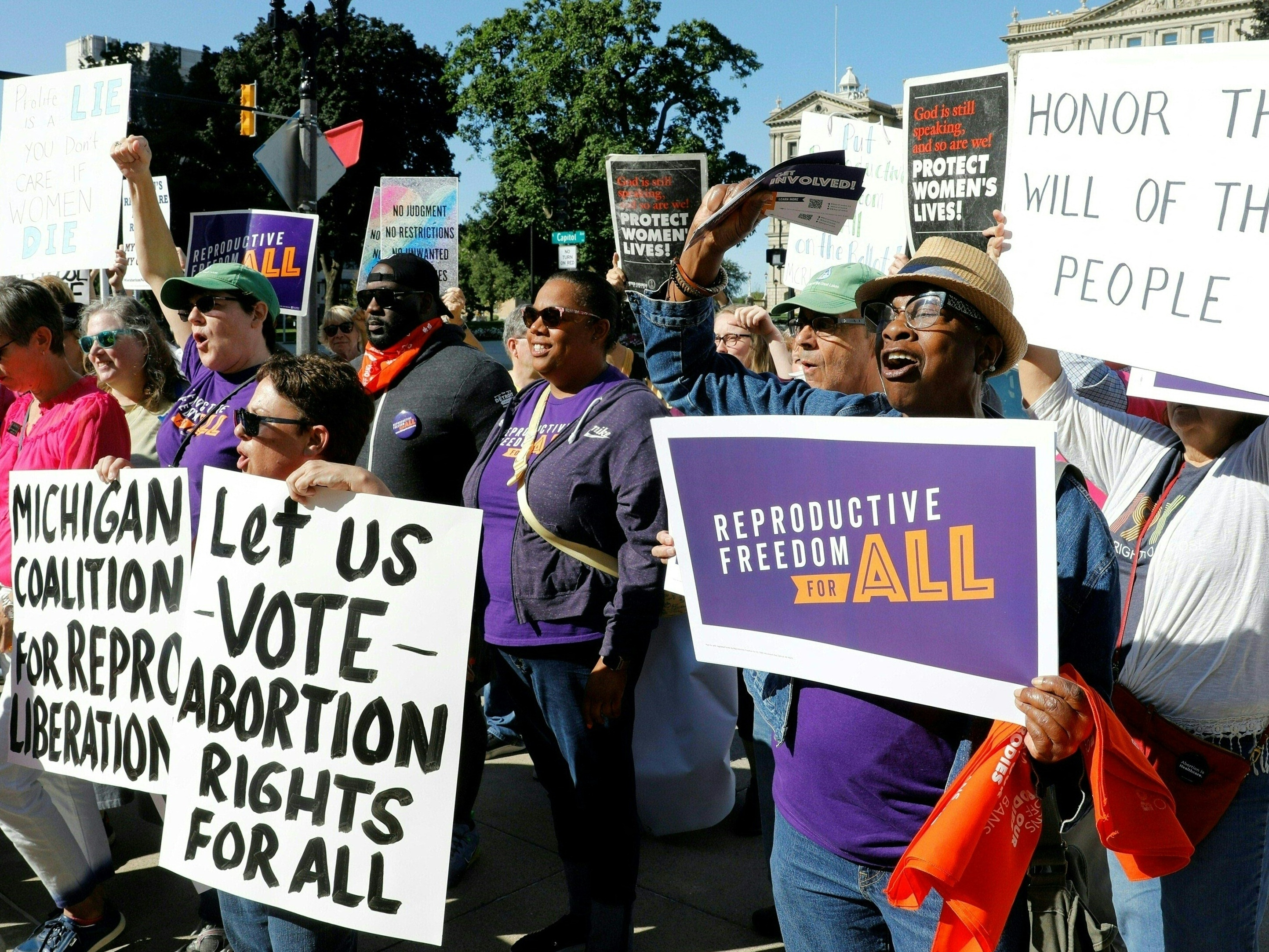 In Michigan, #RestoreRoe abortion rights movement hits its limit in the ...