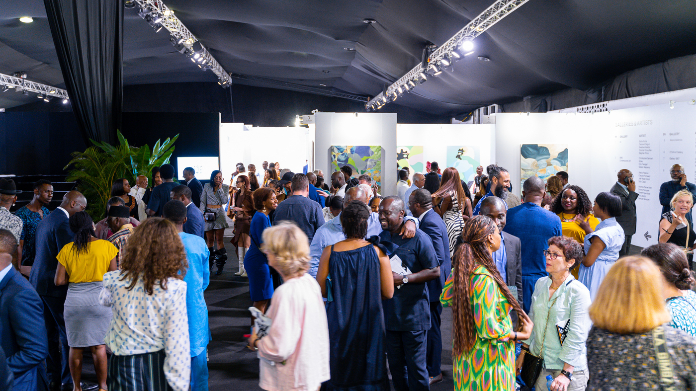 Africa's booming art scene is on display at Art X : Goats and Soda : NPR