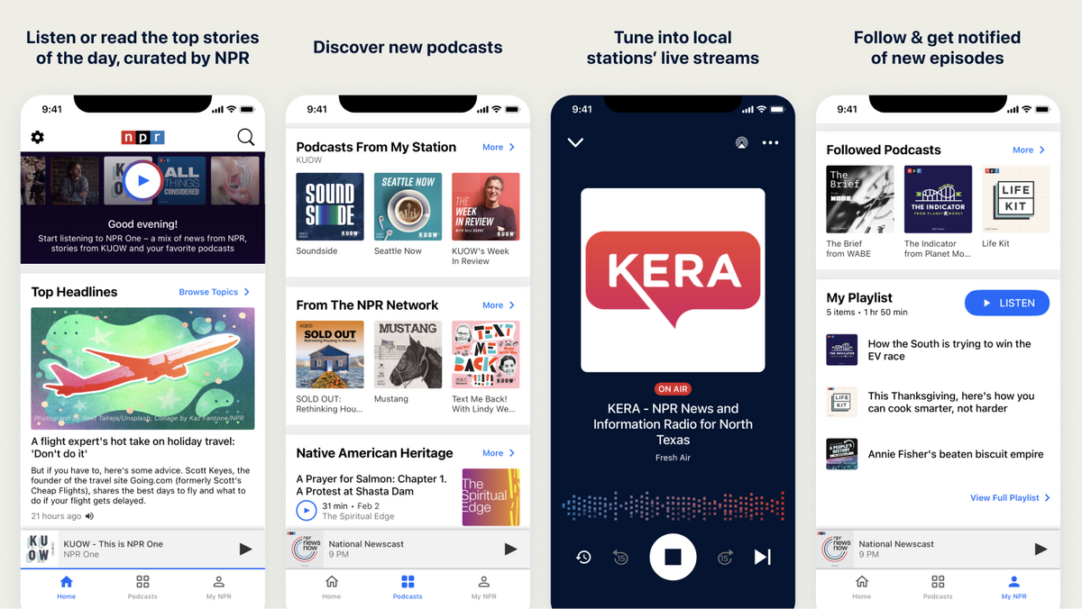 The new iOS NPR App is your one stop for the best of public radio. : NPR