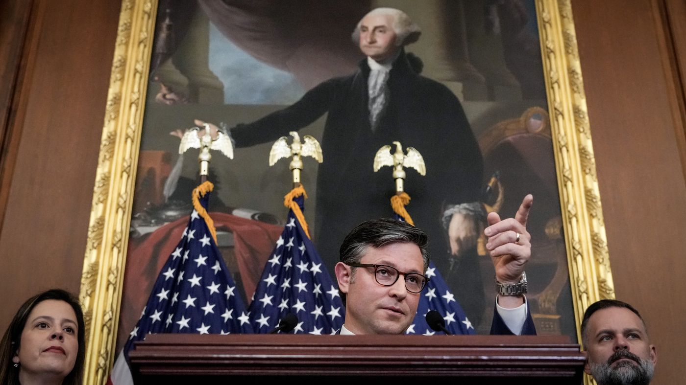 Speaker Mike Johnson's Ties To The Christian Right : The NPR Politics ...