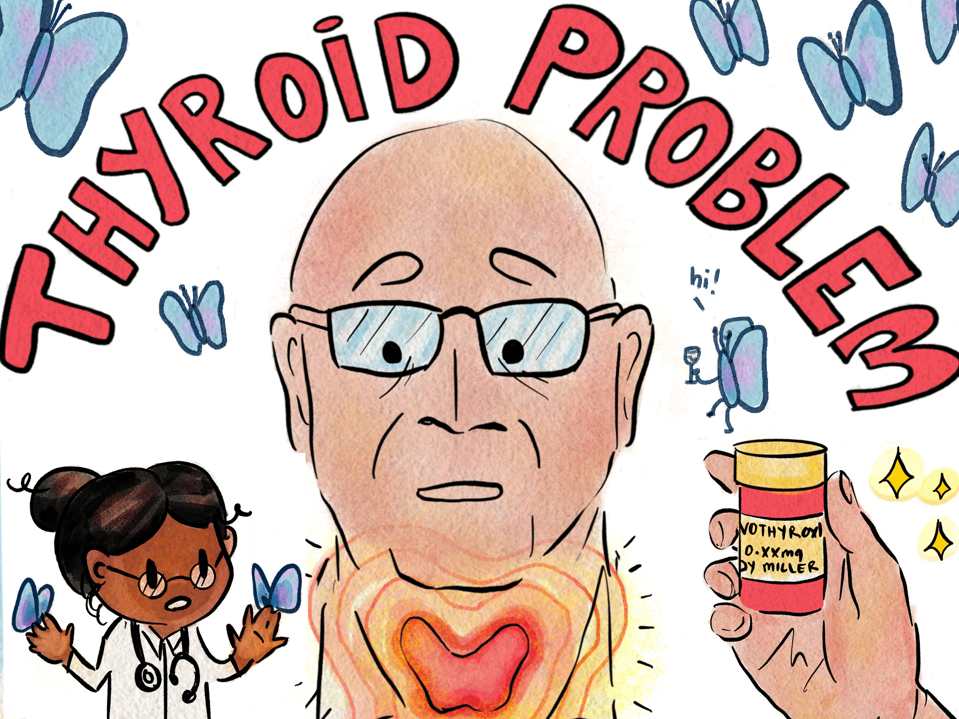 COMIC: What it's like living with an underactive thyroid | NCPR News
