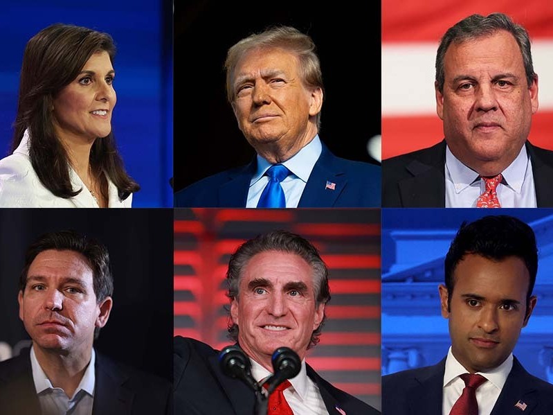 Where the Republican presidential candidates stand on Israel, Ukraine ...