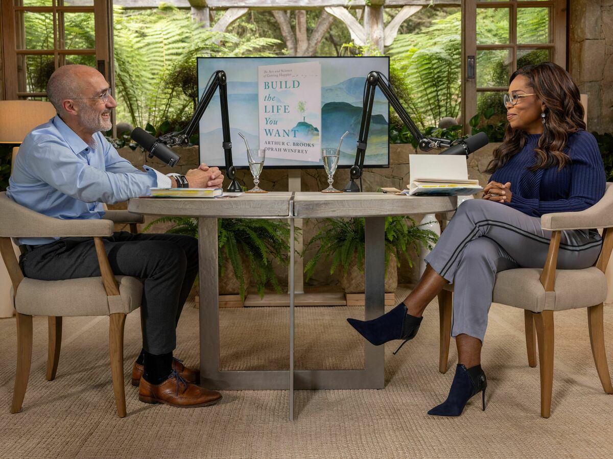 Oprah Winfrey and Arthur Brooks share tips on how to be happier : NPR