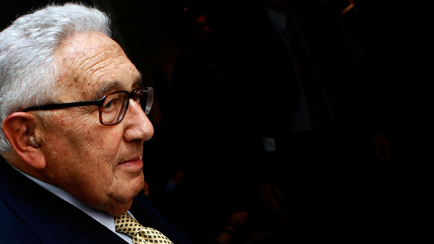 The Legacy of Henry Kissinger : Consider This from NPR : NPR