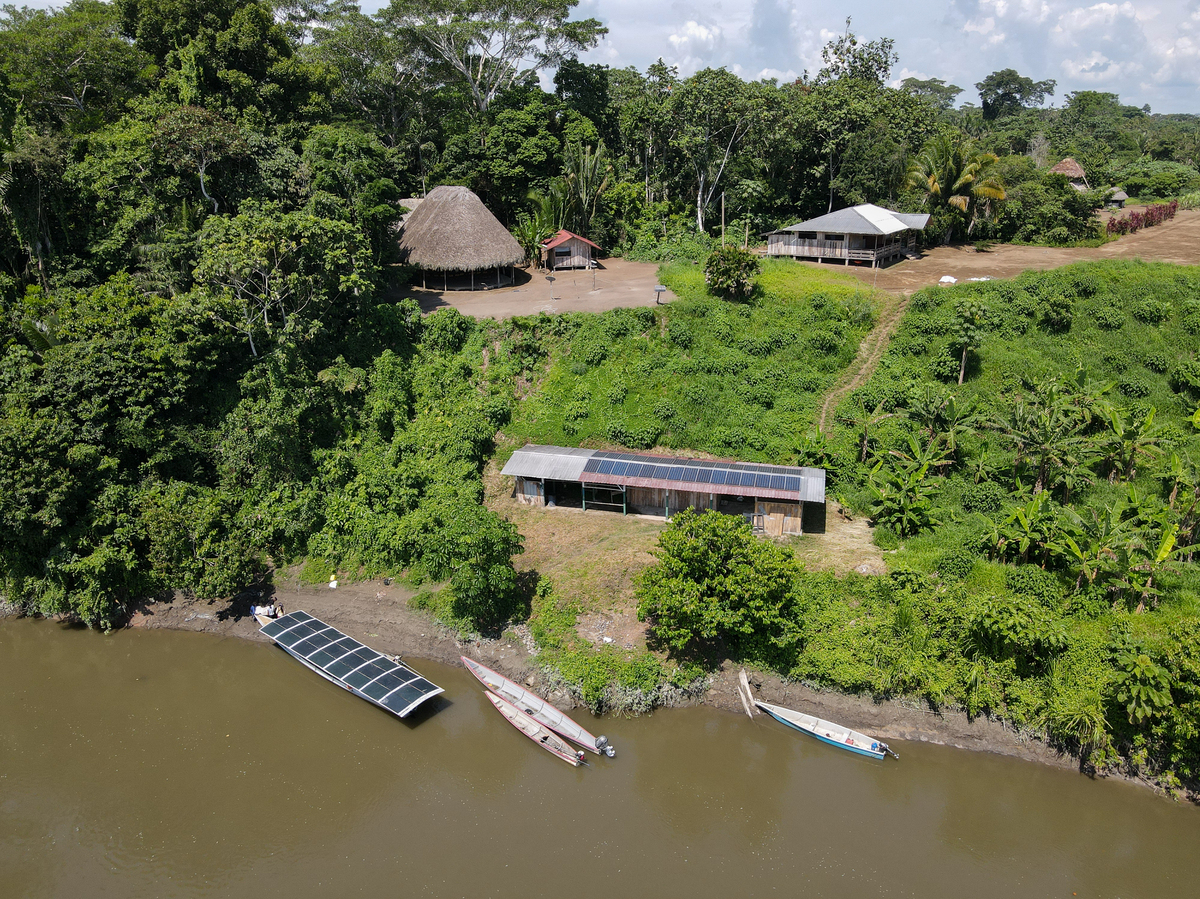 In Ecuador's Amazon rainforest, solar-powered boats are a boon for the ...