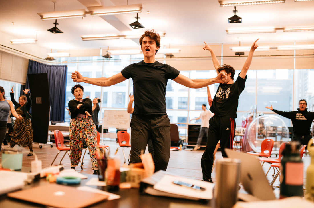 Broadway musical 'How to Dance in Ohio' stars 7 autistic actors : NPR