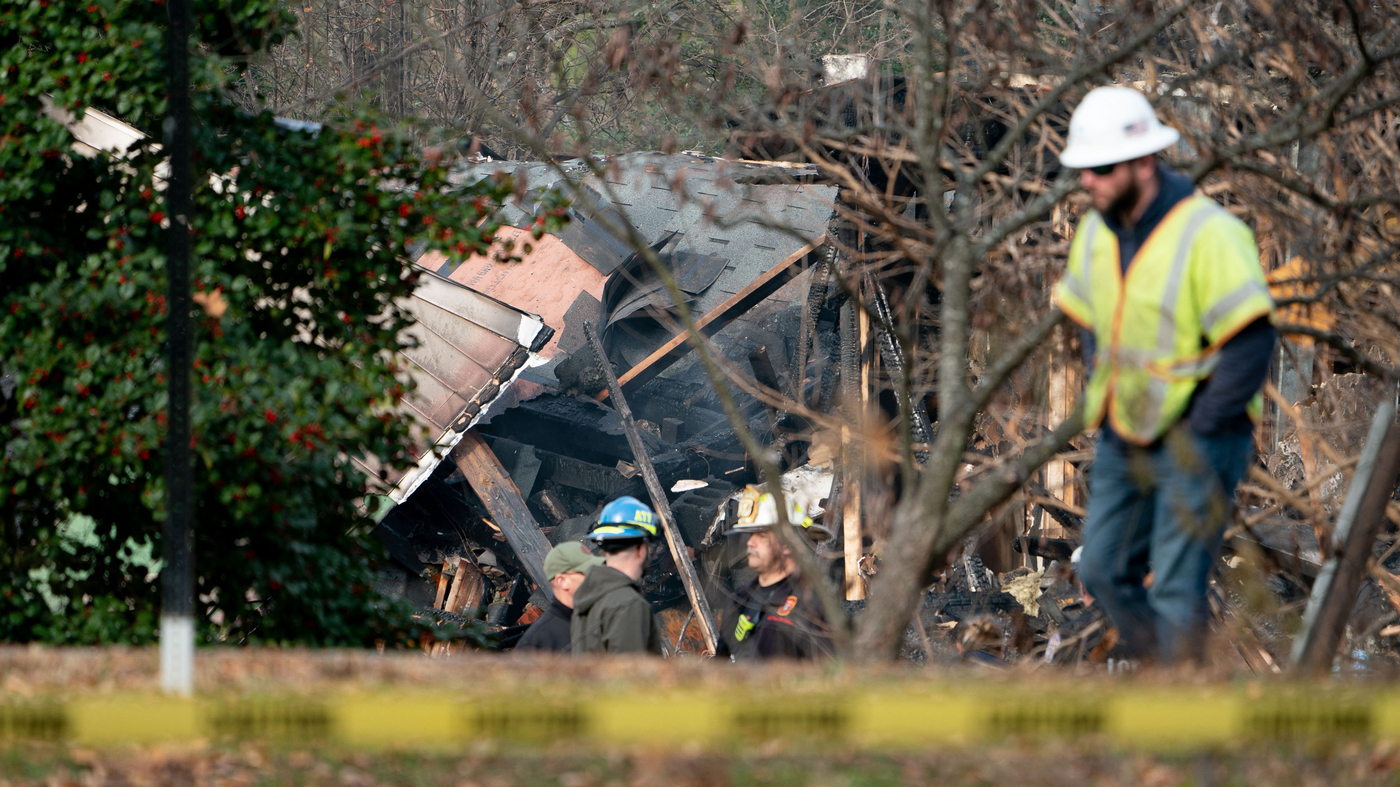 Police ID suspect in Arlington, Va., house explosion : NPR