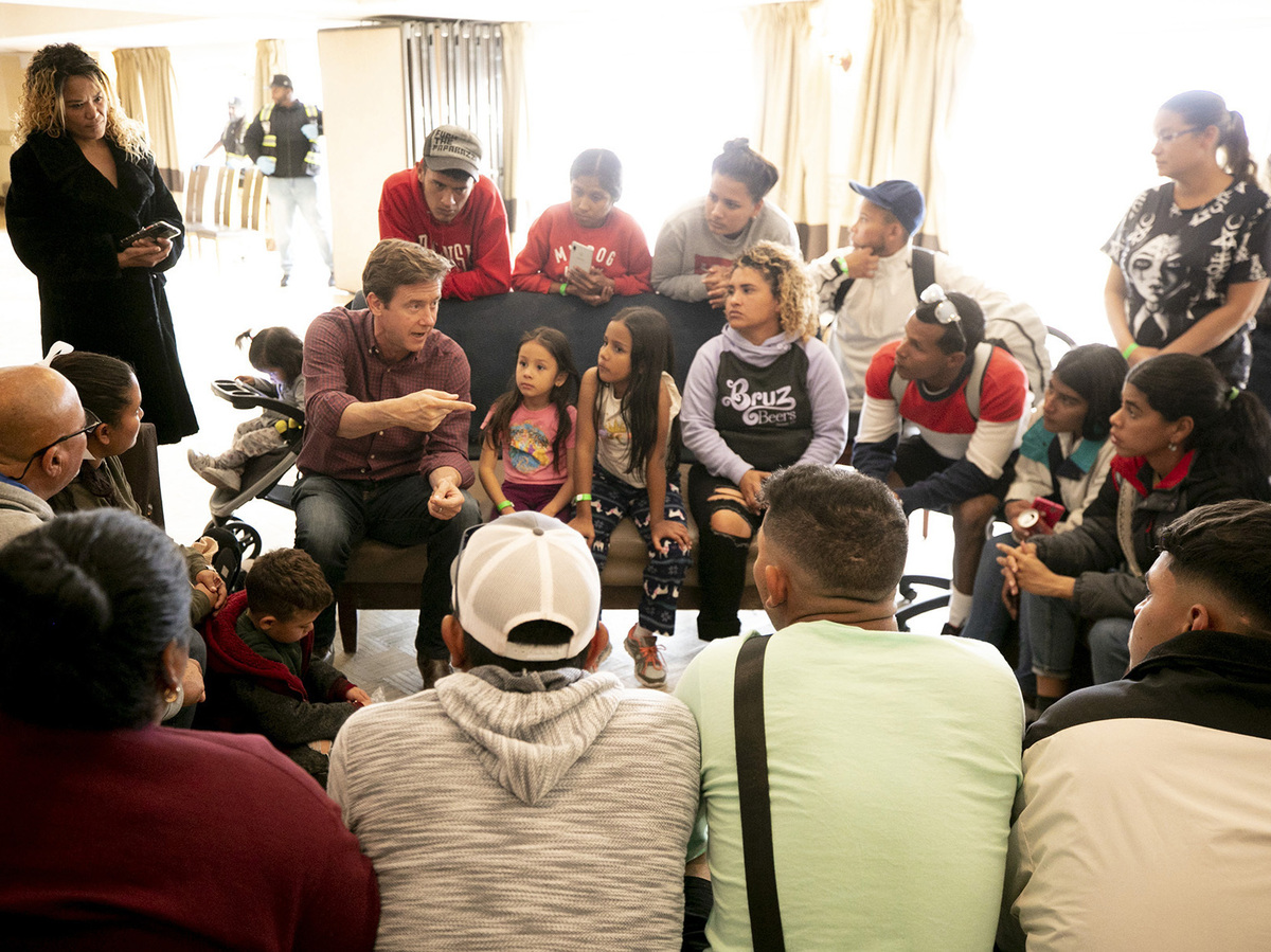 Migrants, homelessness testing Denver's new mayor : NPR