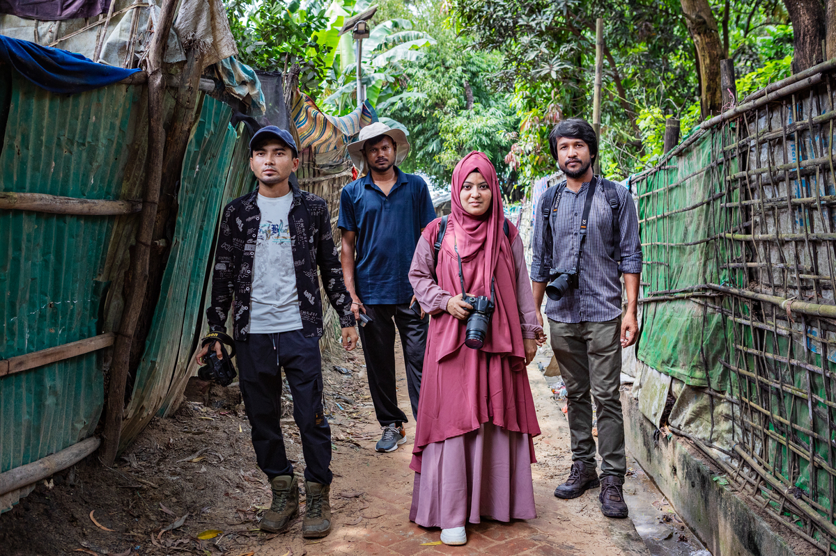 Rohingya refugee photographers win U.N. prize for photos of their ...