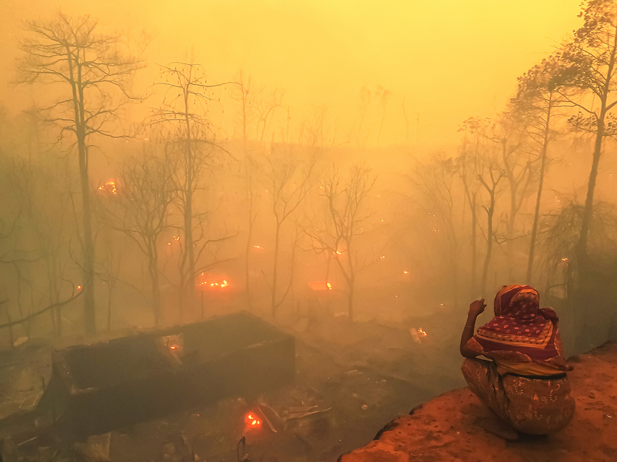 Rohingya refugee photographers win U.N. prize for photos of their ...