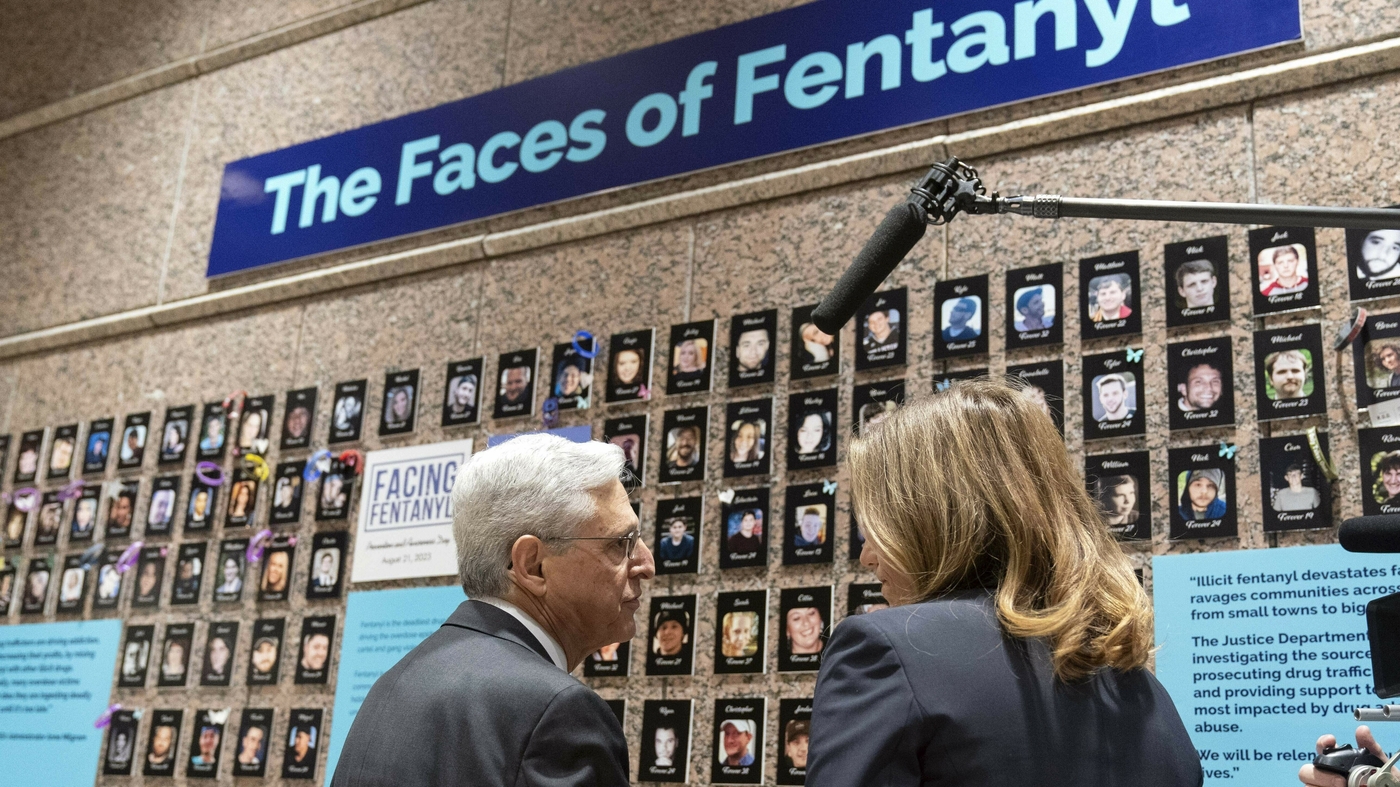 Overdose deaths due to fentanyl spark debate over treatment : NPR