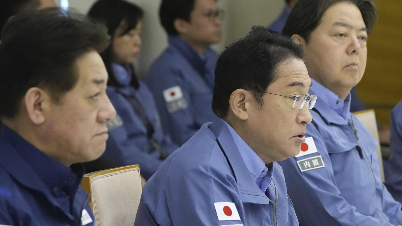 Fears grow about saving people still trapped from deadly Japan quake : NPR