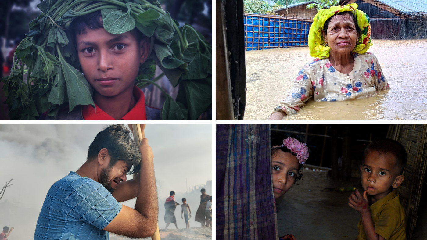 Rohingya refugee photographers win U.N. prize for photos of their ...