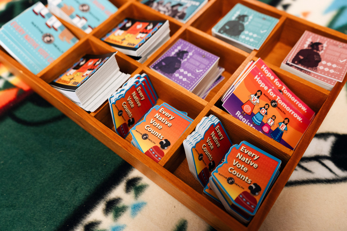 Advocates work to get Native voters registered in Arizona : NPR