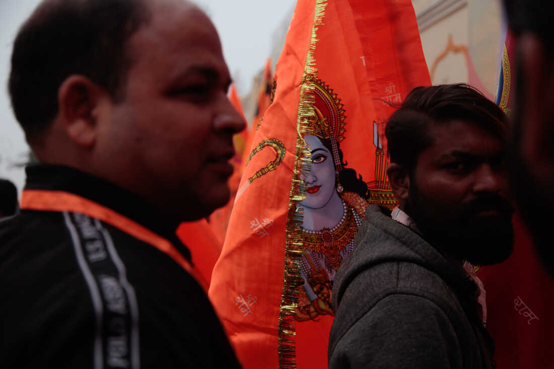 India's Modi opens Hindu temple in Ayodhya : NPR