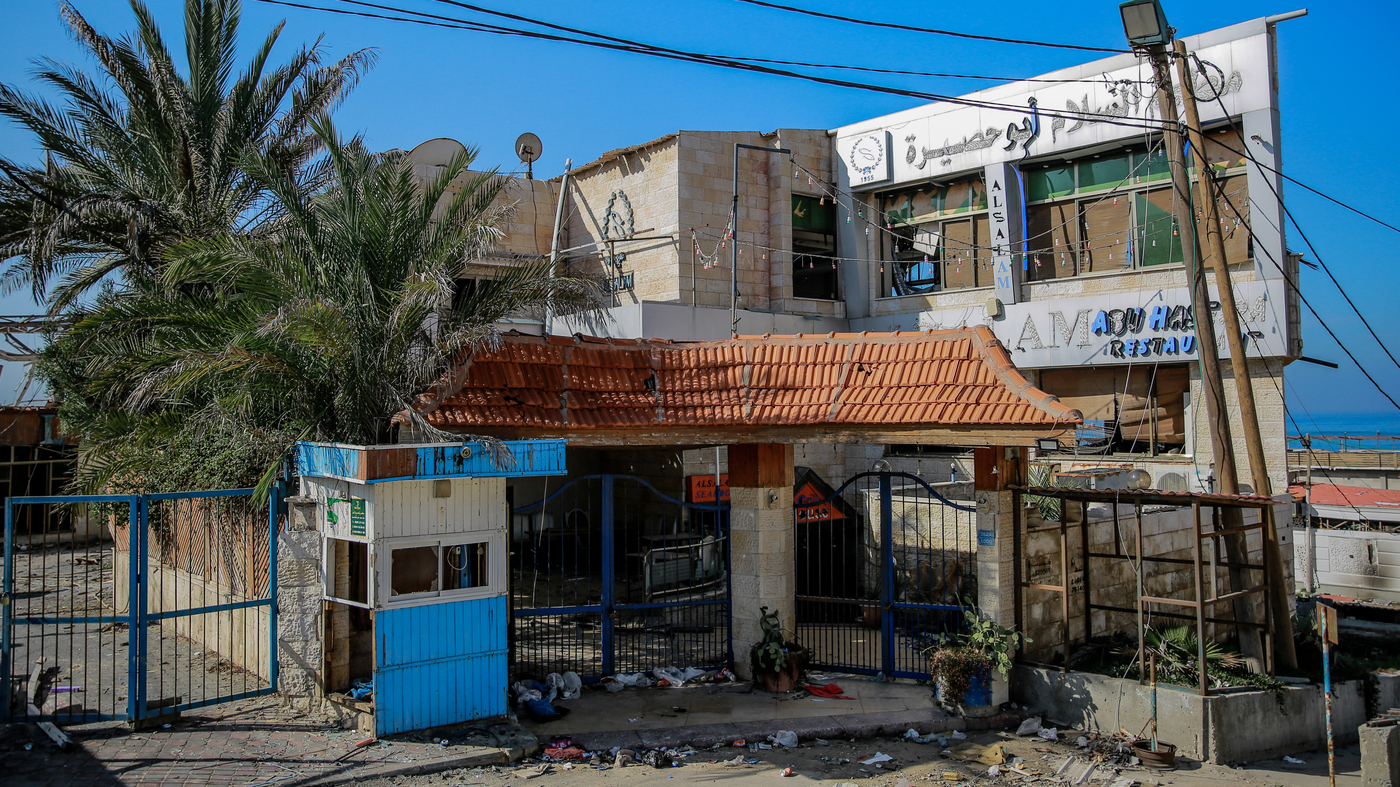 A requiem for Gaza's iconic sites, destroyed in the war : NPR