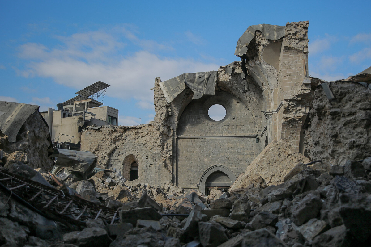 Ancient sites in Gaza lost to war between Israel and Hamas : State of ...