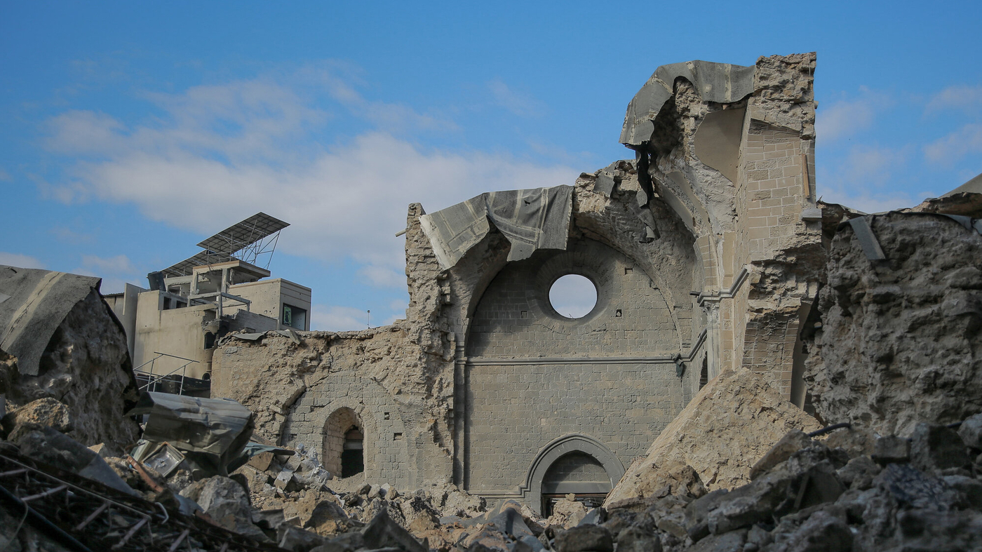 Ancient sites in Gaza lost to war between Israel and Hamas : State of ...
